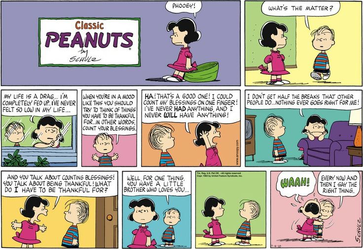 The Peanuts Perspective | notquiteold